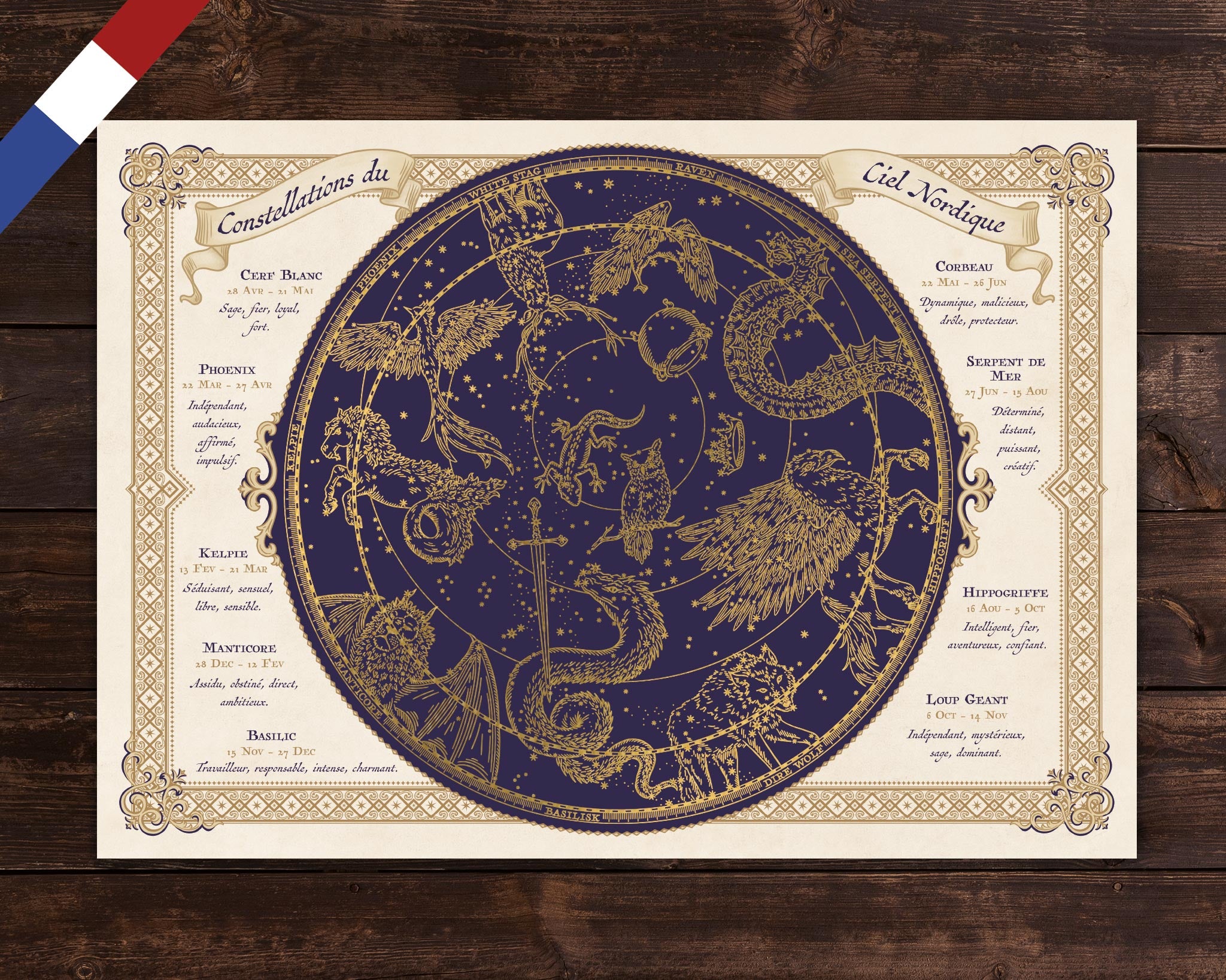 Constellations Map – Mist & Magic