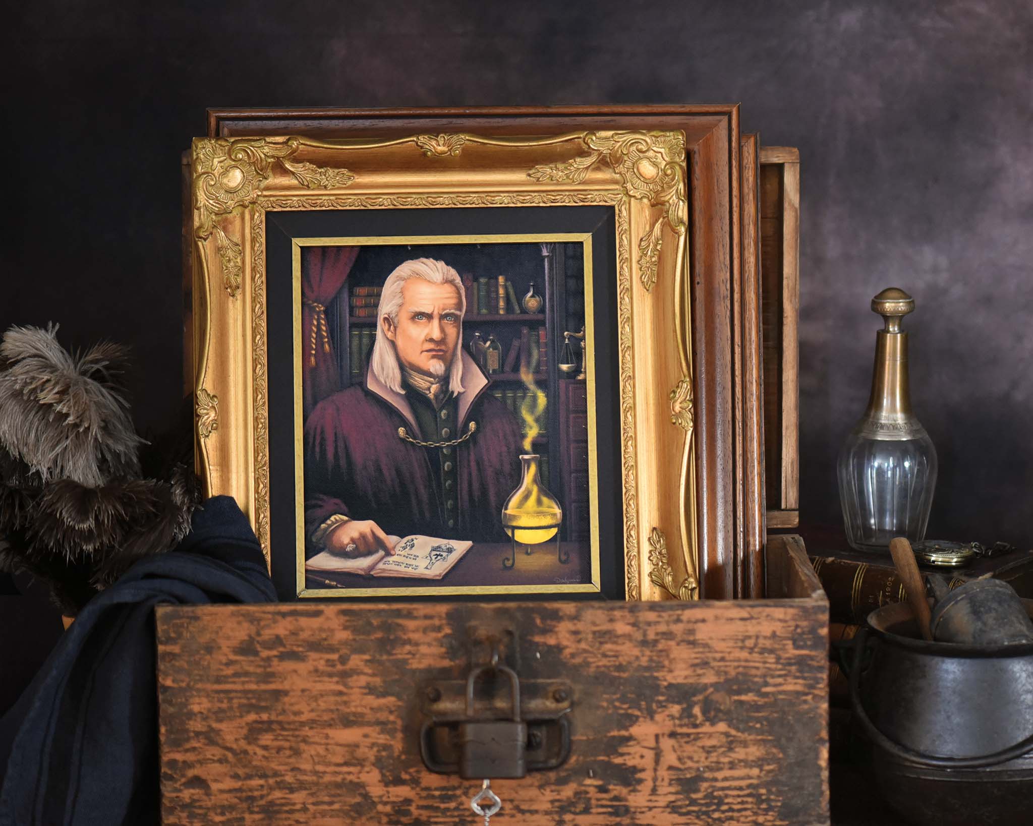 Potion Master Portrait – Mist & Magic